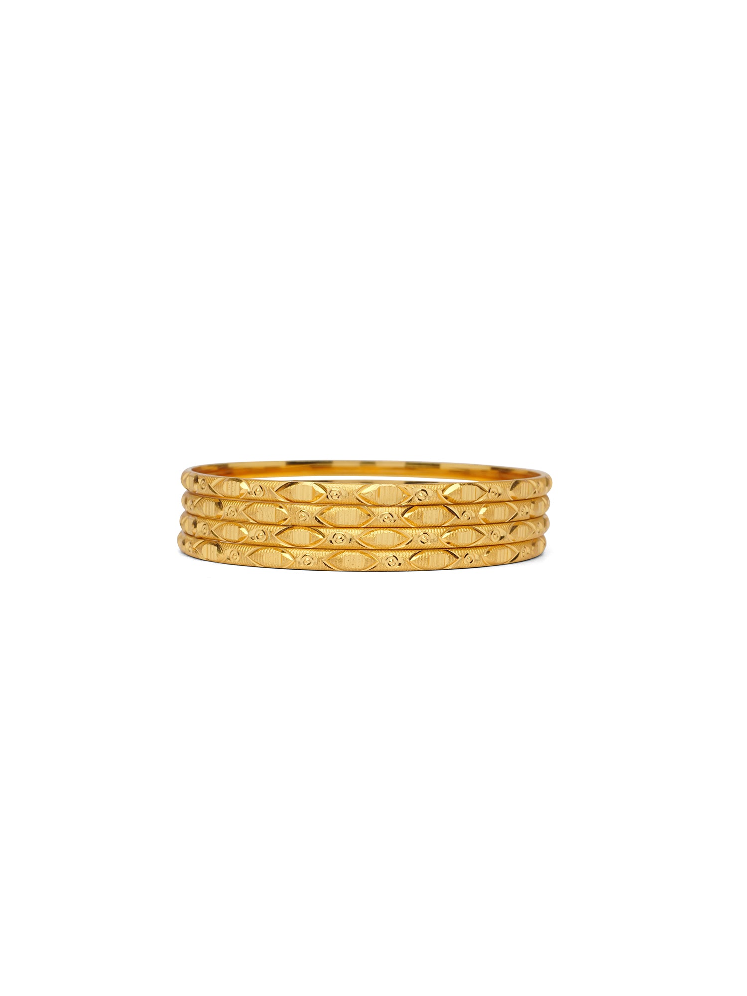 Varnika Set of 4 Gold Style Bangles