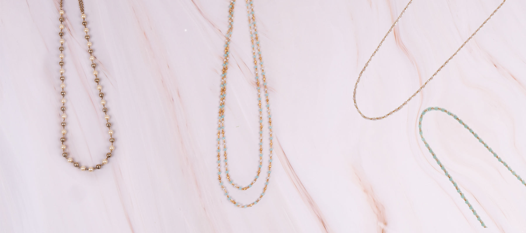 Short Chains | Short chains for women in Antique Gold, Pearl & Beads ...