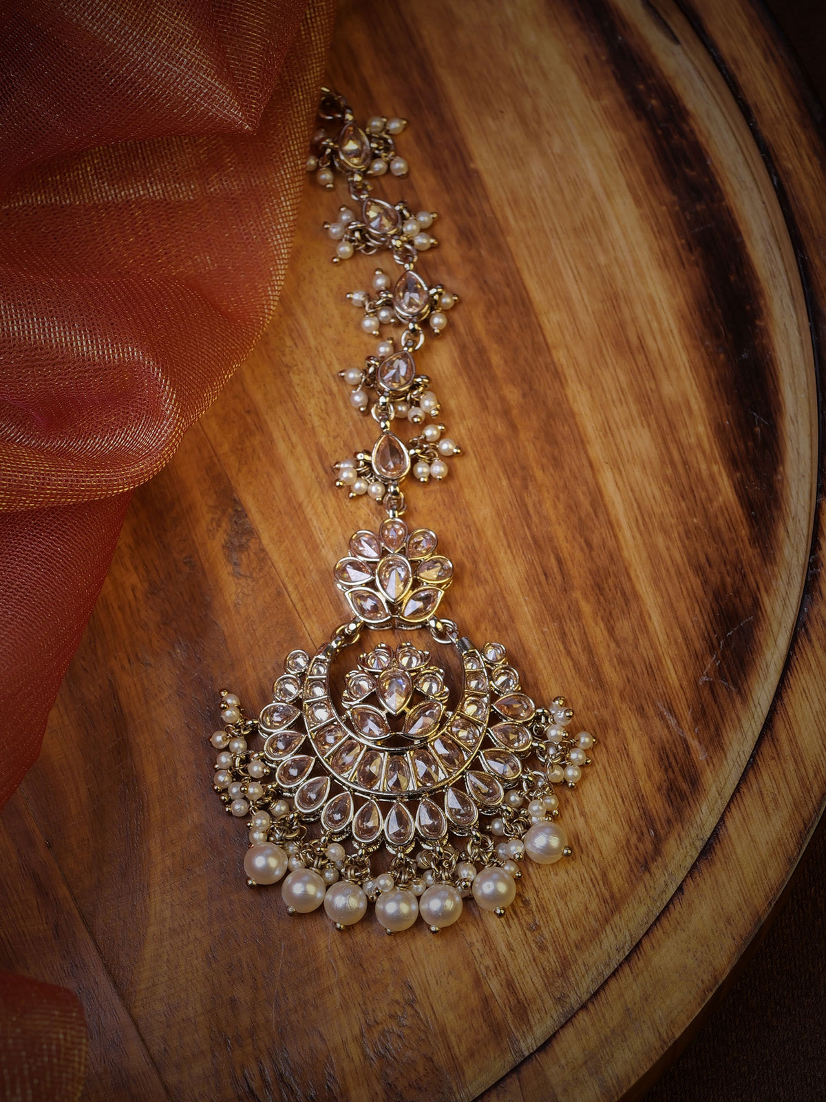 Maang Tikka, Kundan Tikka, Forehead Jewellery, Indian Headpiece