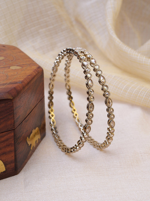 Myra Indian Bangles in Champagne
