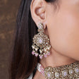 Neelmani Necklace Set in Light Pink